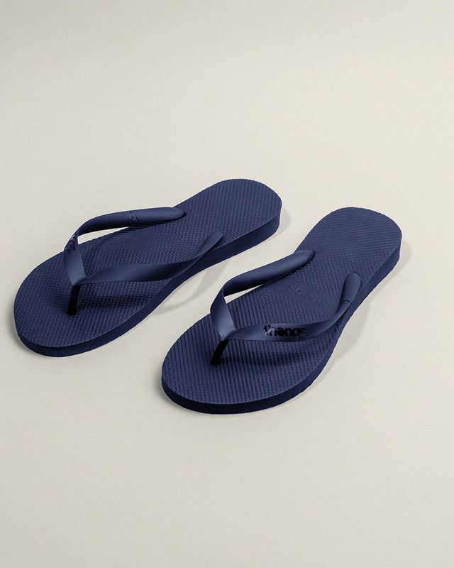 Mens Navy Blue Thongs - Tasman Sea Blue – Thongs Australia